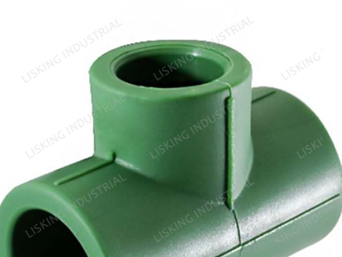 Green PPR TEE|pipe plugs|threaded pipe|jic fittings|plastic fittings