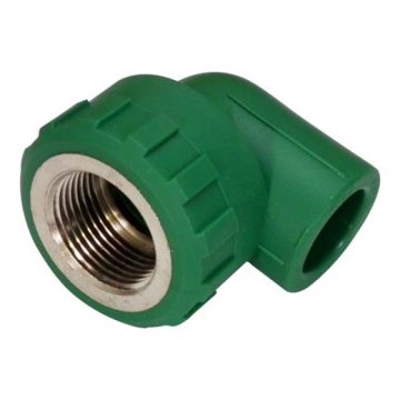 Green PPR FEMALE ELBOW (COPPER THREAD)|hose barb|barrow fittings|abs ...